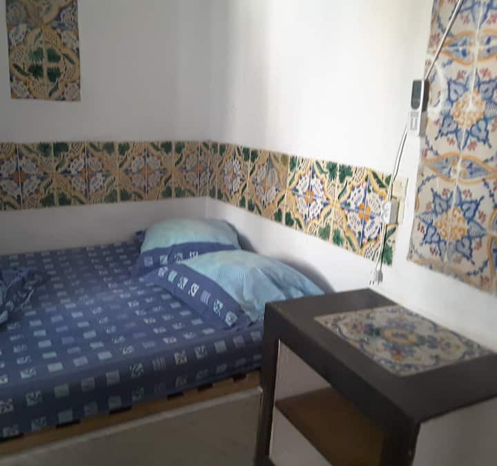 Chambres Dans Joli Rhiadh  Proche De La Plage - Hammamet