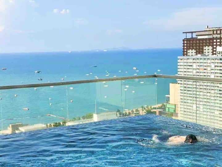 #018 The Base Condo Comfy Room In Prime Location - Pattaya City