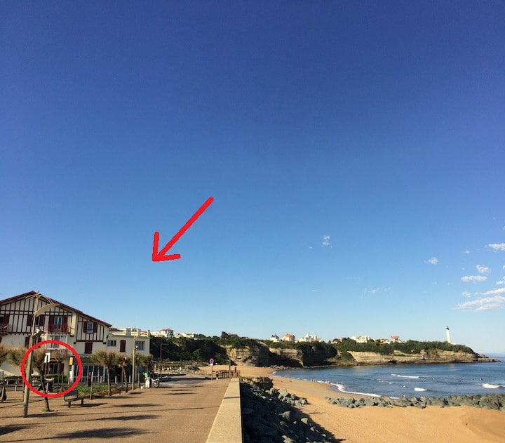 Studio Meublé Vue Sur Mer Biarritz Anglet Plage - Biarritz