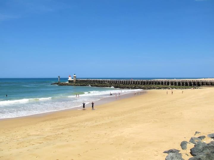 2p Idéalement Situé Dans Résidence En Front De Mer - Soorts-Hossegor