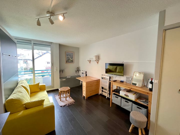 Le 112, Studio 4 Pers. En Centre Ville Avec Balcon - Cauterets