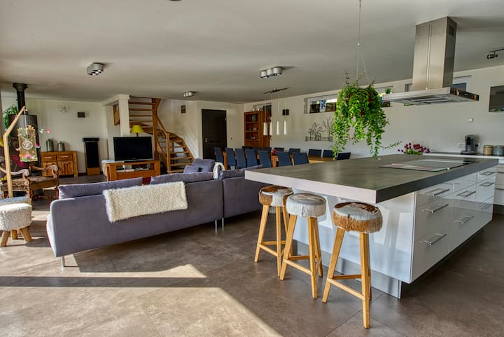 Les Diablotins 2 -170 M2 - Spa+sauna - Vue Superbe - Lac de Vallon