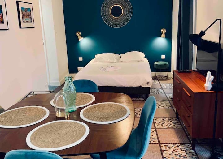 ❄️ Le Lagon ❄️ Studio Cosy Lumineux - Proche Gare - Rennes