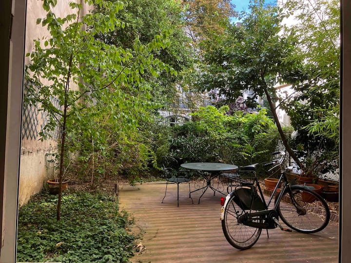 Grand Appartement Parisien Avec Jardin Privé - Paris
