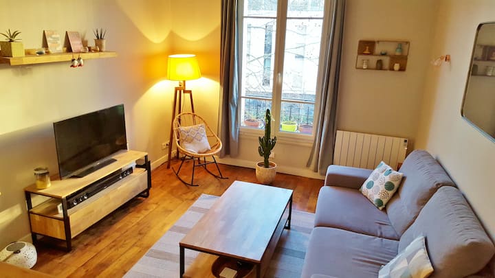 Paris Parc Des Princes - Charmant Appartement 2p - Boulogne-Billancourt