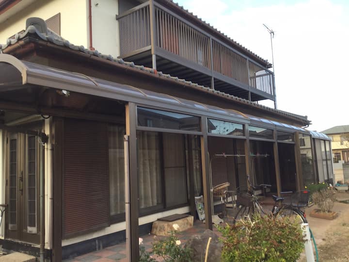 駅徒歩圏/駐車場有/ゴルフ場近/2人まで同料金/羽田空港バス一本/釣り/いちご荘(3) - Chiba