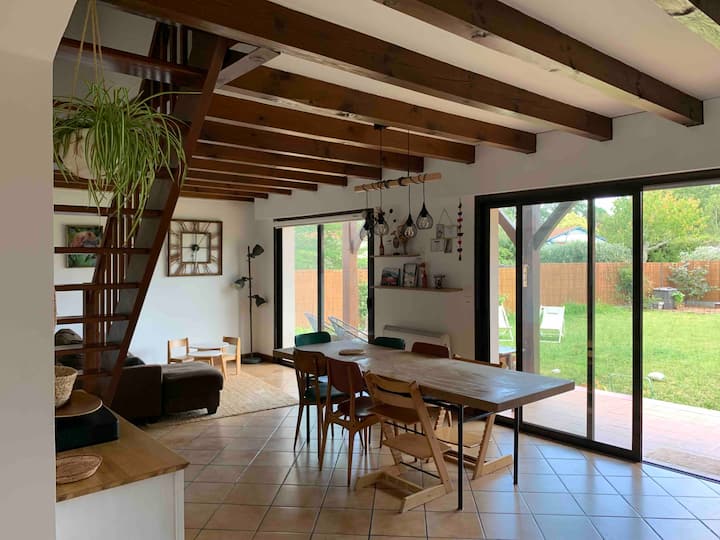 Maison Familiale Landaise En Lisière De Forêt - Soustons