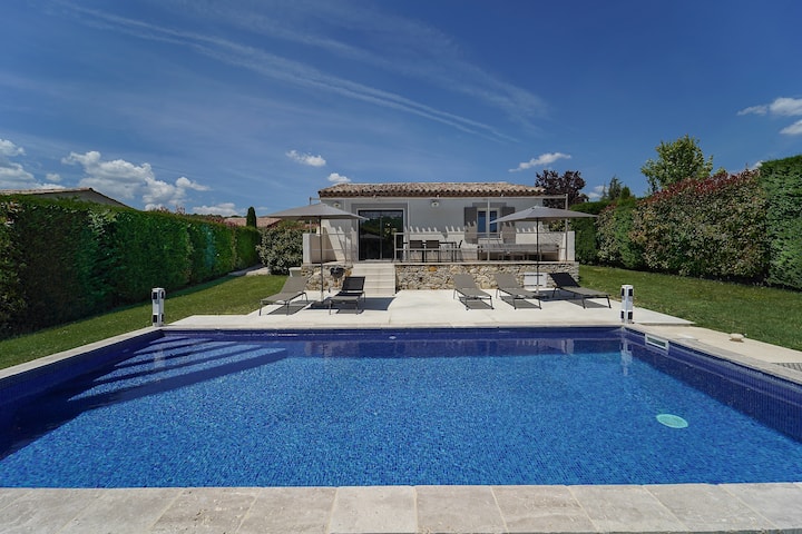 Villa Entièrement Climatisée Avec Piscine Chauffée - Forcalquier