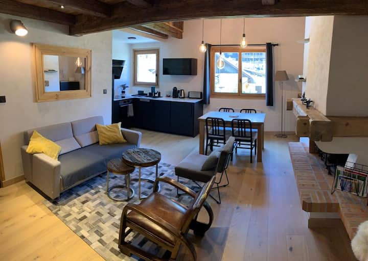 Duplex Moderne Style Chalet 2 Chambres +Mezzanine - Chamonix-Mont-Blanc