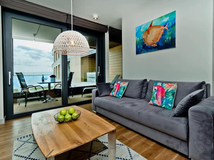 Blueapartpl Widokowy Z Tarasem Zk 18 - Jastarnia