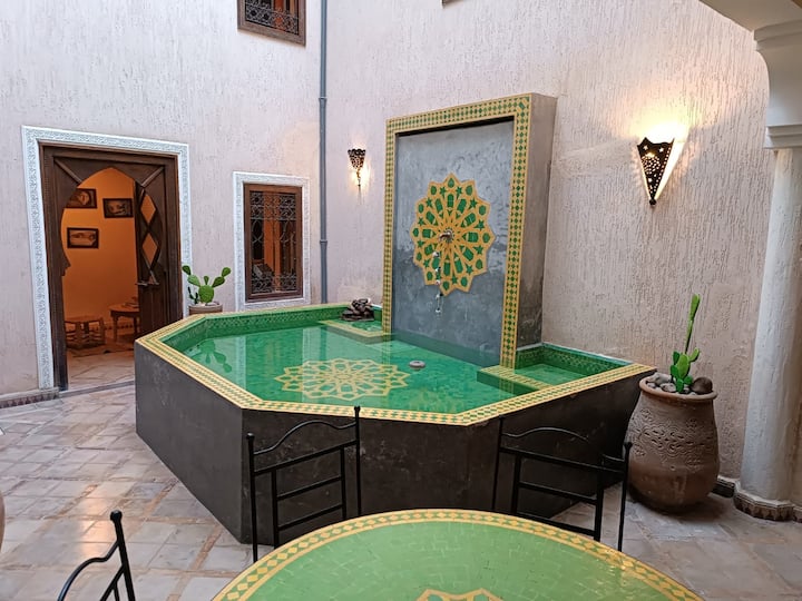 Riad Privatif 3 Ch. 6 Pers. Place Jemma El Fna - Marrakech
