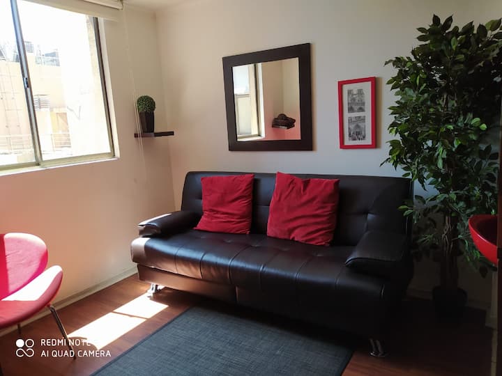 Departamento Metro Bellas Artes - Santiago