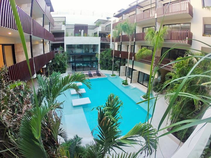 New & Large 4br 12 People Joint Apts Next 5th Ave - 플라야 델 카르멘