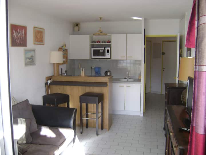 34m2-2 Pièces+cabine-wifi-piscine-vue Lac Ponant - La Grande-Motte