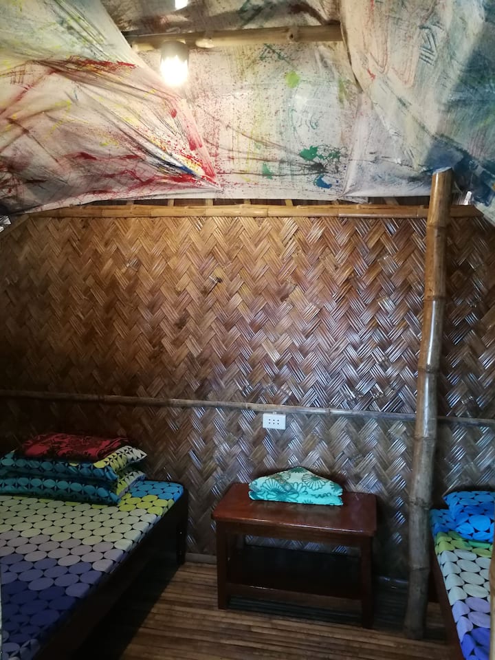 Beach Front Bamboo Cottage - Puerto Princesa
