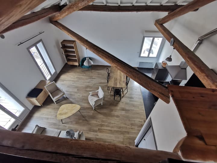Appartement Cosy Sous Les Toits - Creissan