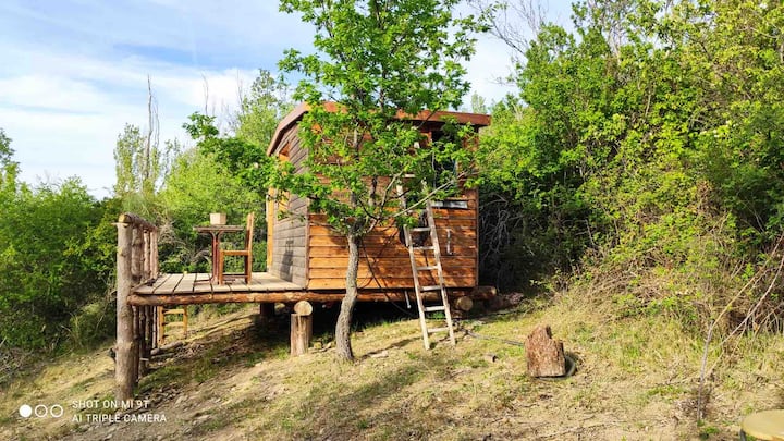 Cabane Perchée, Vue Imprenable Sur Le Luberon - Luberon
