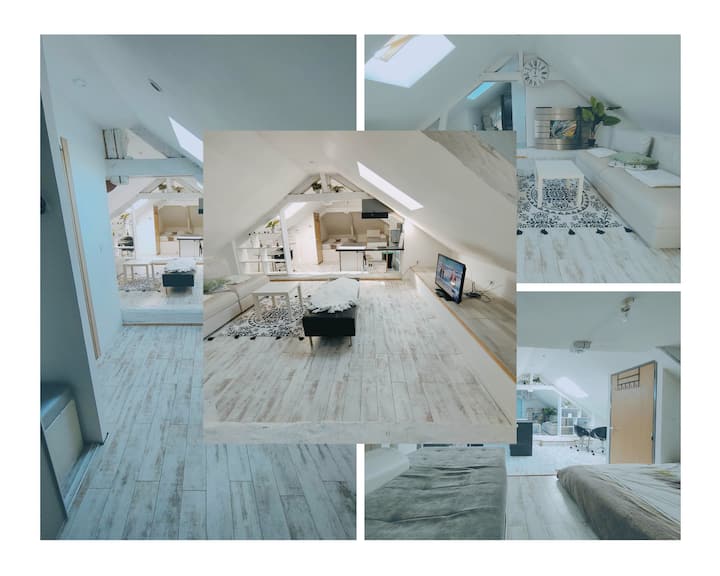 Loft Cocoon Proche Lac 2 à 6 Pers Parking Gratuit - Aix-les-Bains