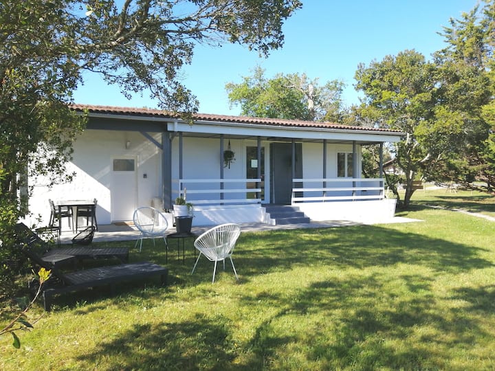 Maison Cosy & Jardin Spacieux. Proche De L Océan. - Étang d'Aureilhan