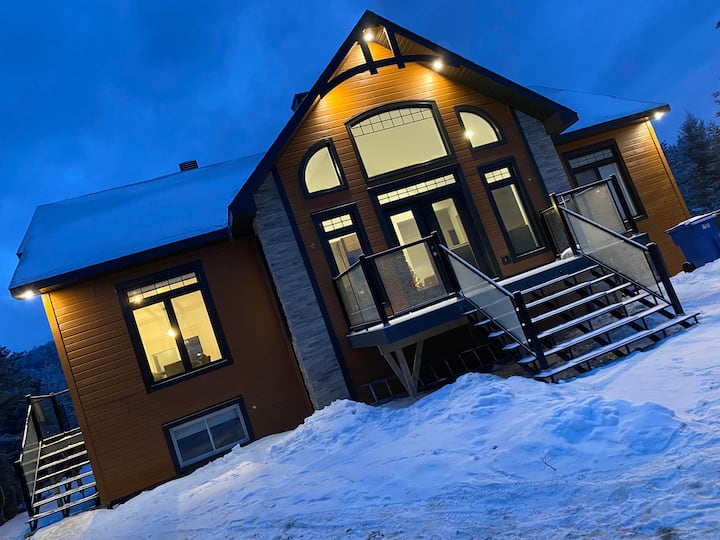 Chalet Nature Avec 5 Chambres - Charlevoix