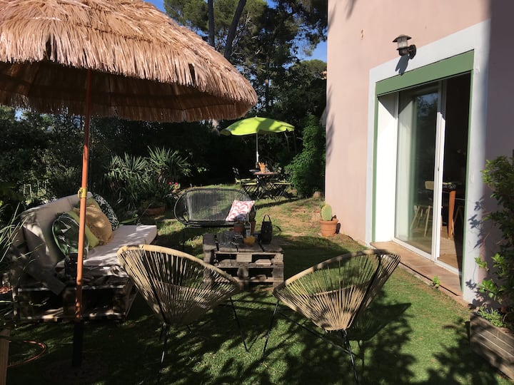 Rez De Villa De Charme, Plage Et Centre à Pied - Sanary-sur-Mer