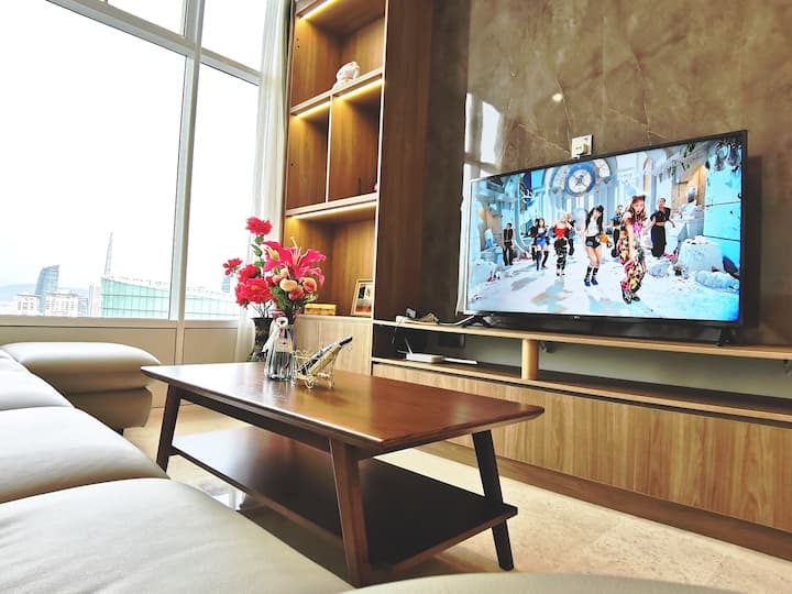 Gorgeous Sky Suites 3br (1 Min Walk To Klcc) - Kuala Lumpur