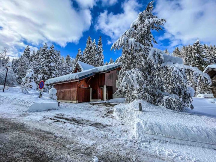 Chalet Accueillant Et Confortable Pied Des Pistes - Morillon