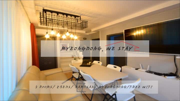 Myeongdong Westay/8beds+1bath+0ne More Shower Room - Seoul