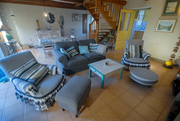 Maison Familiale Cosy Proche Mer-terrasse&jardin - Étel