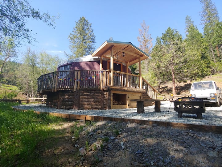 The Hippie Shack Yurt &Tiny House + Farm Breakfast - Oregón