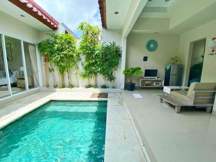 Best Deal 2 Bedroom Private Pool Near Canggu - Bali