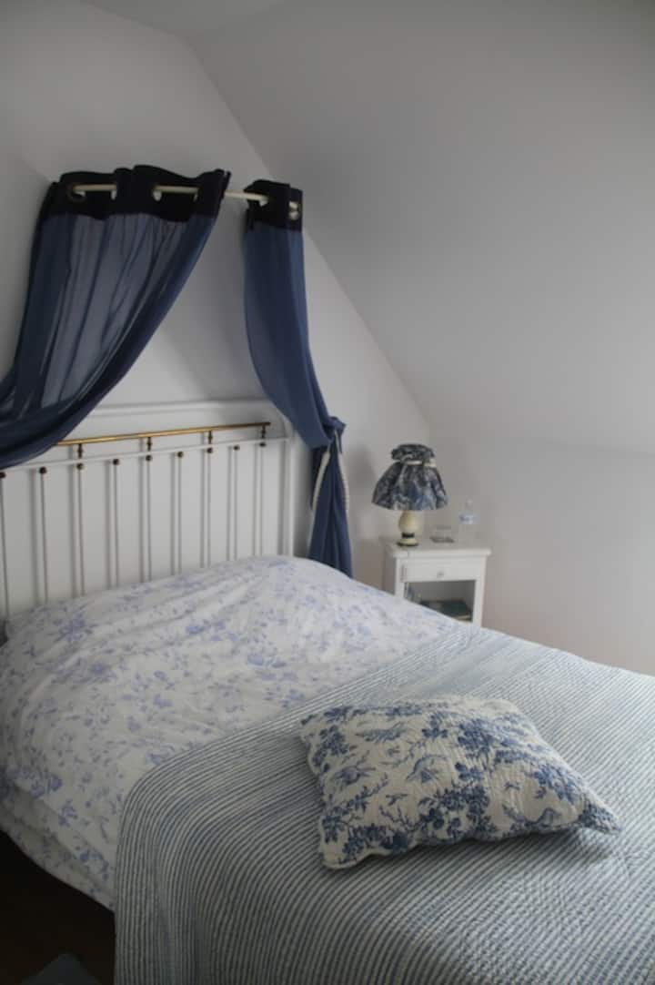B&b La Bellière - Chambre Bleue - Neufchâtel-en-Bray
