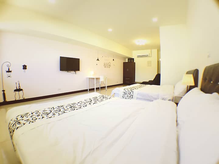 Puli Shine Nest - Suite Quad Room - 푸리 진