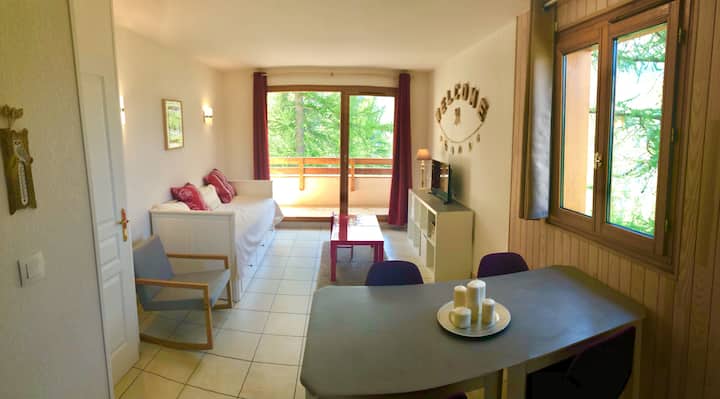 Appt 4* Sud Calme, Belles Vues, Et Pied Des Pistes - Les Orres