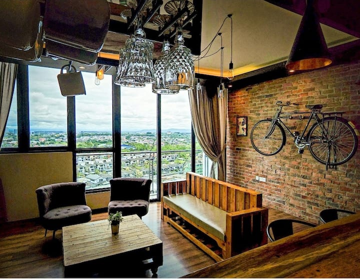 Loft @ Jazz 1 Vivacity Megamall (1free Parking) - Kuching