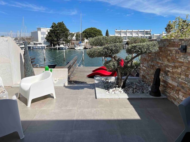 Très Belle Marina Avec Appontement Privatif - Le Grau-du-Roi