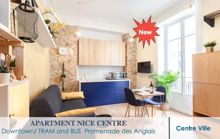 Appartement Centre-ville - Confort & Tramway 1 - Nice