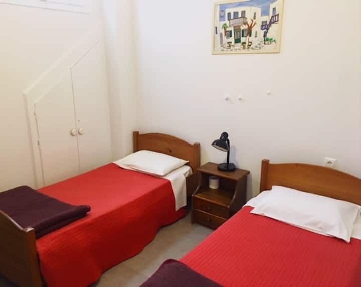 Twin Room In The Absolute Mykonos Center - Mykonos Region