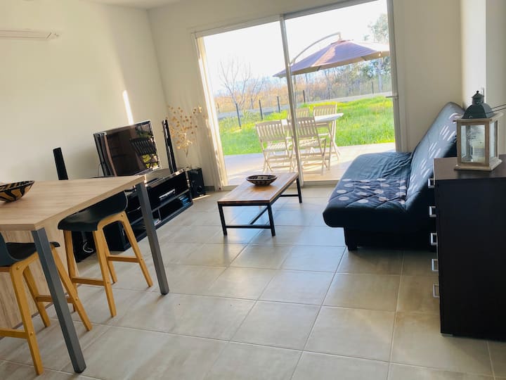 Appartement Récent Vue Mer, Plage à 100 Mètres - Solenzara