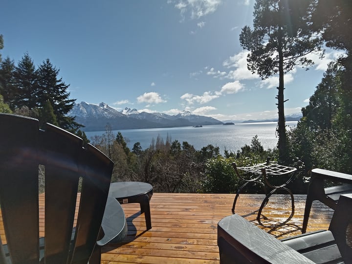 Cabaña De Montaña Con Excelente Vista Al Lago. - Argentina