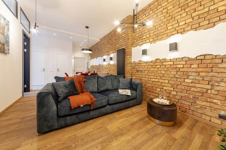 Fancy Home With 3 Bdrm, City Center, Free Parking - Riga