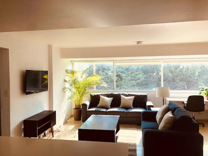 Depa Con Todos Los Servicios En El 🧡 De La Condesa - Mexico State