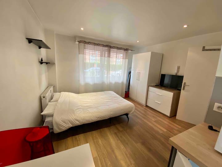 Studio Contemporain Meublé + éQuipé - Mulhouse