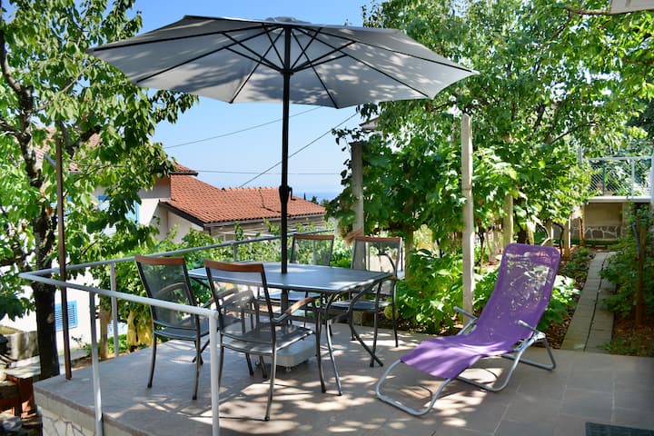 App For 2 With Terace, Sea View, Free Parking&wifi - Opatija