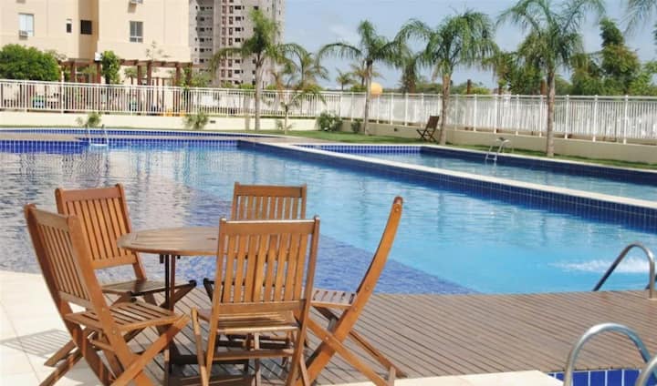 Cond Clube Próximo A Praias E Atrações Turísticas. - São Luís