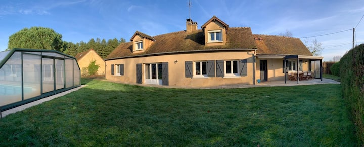 Gite Rural Avec Piscine Et Tennis - Francia