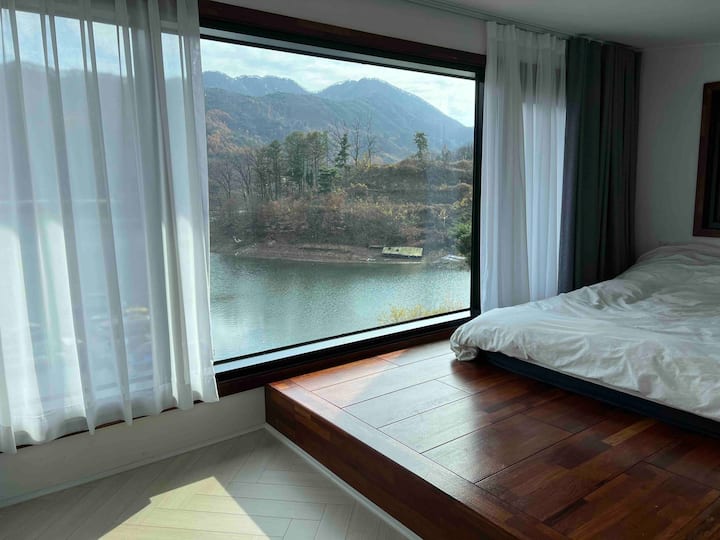 대전 옥천 근교 대청호 독채펜션 최근오픈 신축 - Daejeon