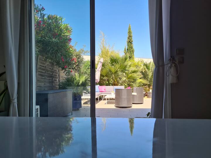 Villa Climatisée - Les Jardins De La Palmeraie - Montpellier