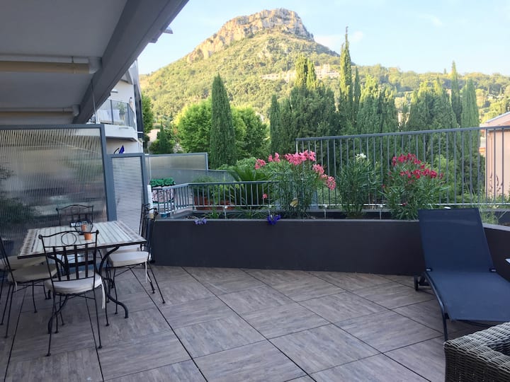 4 Pièces 90m2, Grande Terrasse. Vue Mer. - Gréolières les Neiges