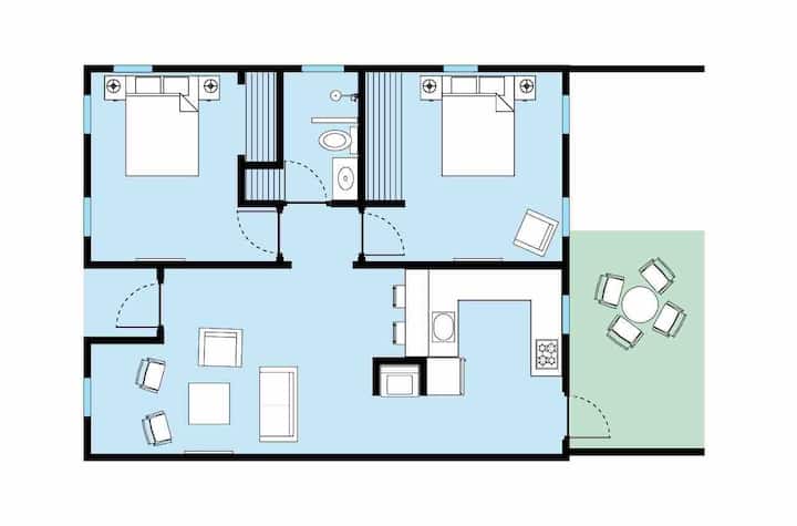 2br Apartment Wprivate Pool/ 10 Min 2 Eagle Beach - Aruba